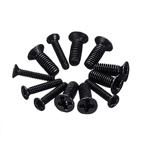 NLXTXQC 240Pcs Screw Carbon Steel Electronic Flat Head Notebook Laptop Repair