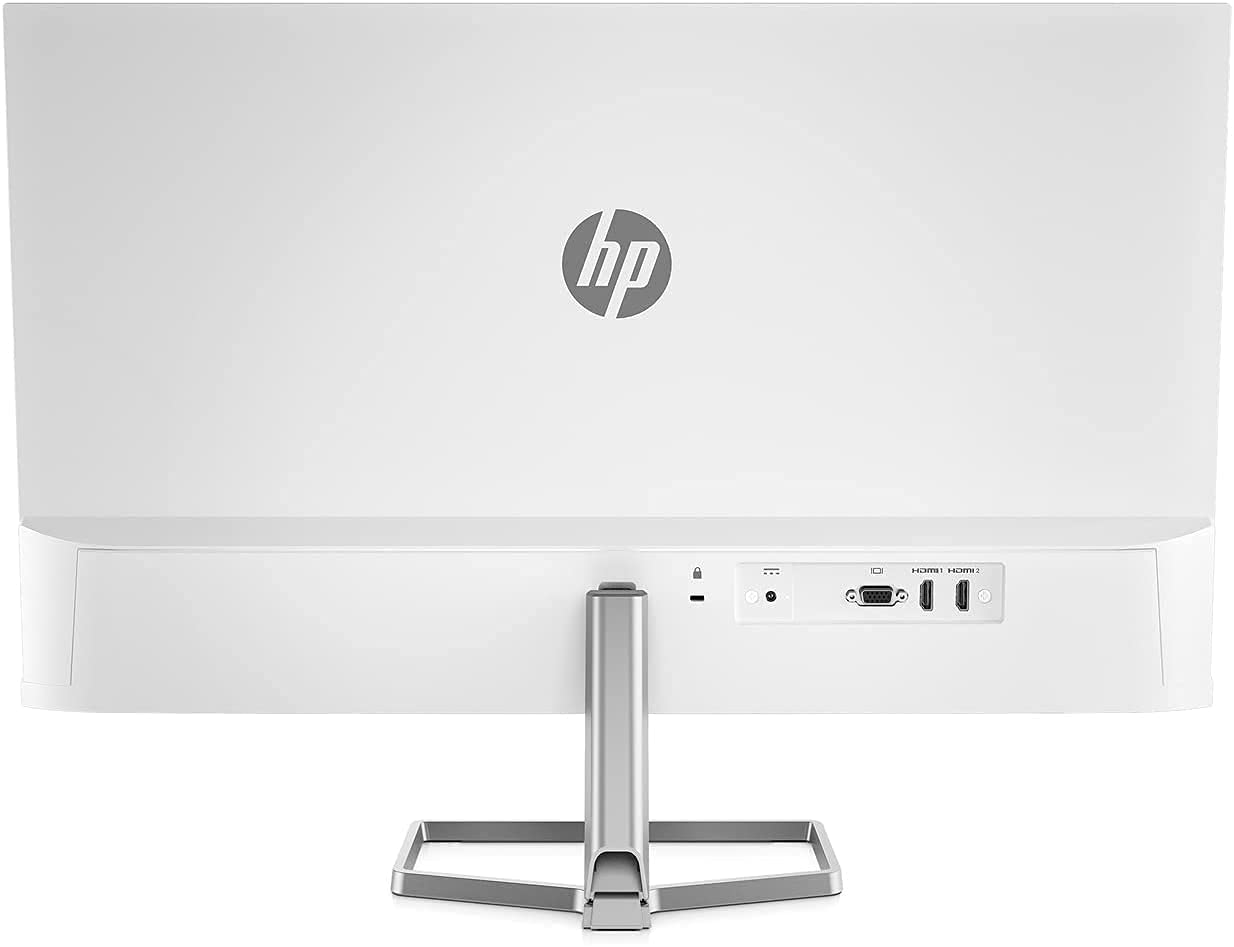 HP M27fw 27 inch FHD (1920 x 1080) 75Hz Anti-Glare Monitor, On-Screen Controls, AMD FreeSync, Low Blue Light Mode, White