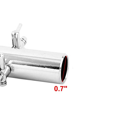 QMseller Aquarium Air Valve 18 Way Inline Manifold Air Flow Pump Tubing Splitter Lever Control Valve