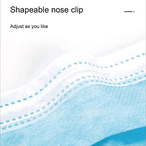 50pcs Disp0sable Nose Filter 3-layer Breathable Comfortable Cover Used In Hospitals,schools And Public Health