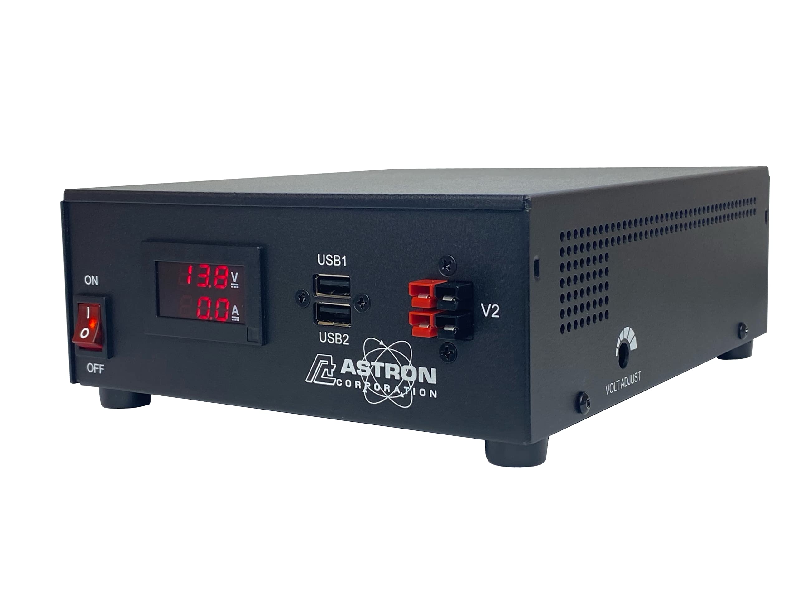 Astron SS-30M-AP (IEC 62368) Switching Power Supply 13.8 VDC, Adjustable 30 Amps, Peak Current