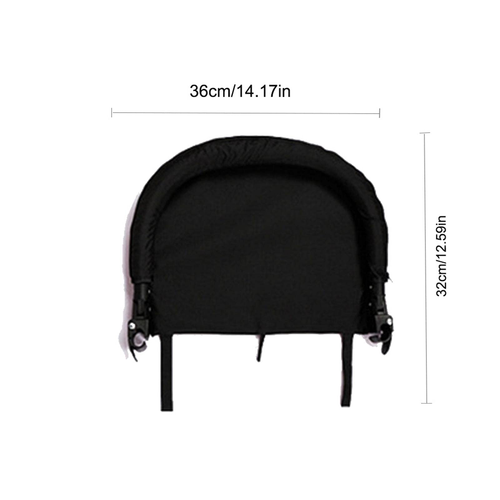 bluesa Stroller Footrest Extended Seat Board for Stroller, Adjustable Pram Feet Extension Footrest, Detachable Infant Pram Footboard, Portable Lightweight Seat Extension Board Foot Drag