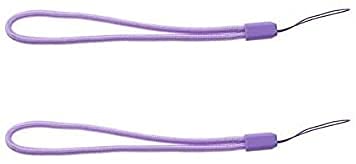 2 Pcs Universal Hand Strap Lanyard Wrist Hand Rope for Gameboy Advance Color GB GBA SP GBC for Gameboy Micro GBM Console (Light Purple)