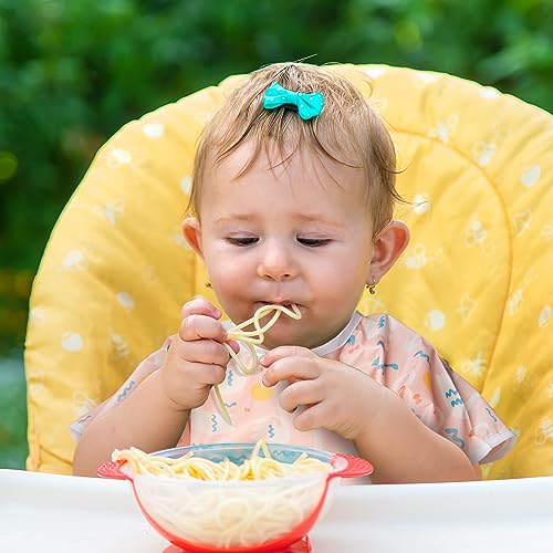Baby Noah 3 Pcs Short Sleeved Bib - Baby and Toddler Smock Bibs for Boys and Girls - Waterproof Bib with Pocket| 6-36 Months
