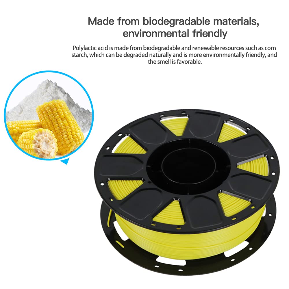 ARAMOVA Ender Series- PLA 3D Printer Filament 1.75mm, Upgrade Stronger Toughness Printing Consumables, Dimensional Accuracy ± 0.03 mm, 1 KG (2.2 LBS)