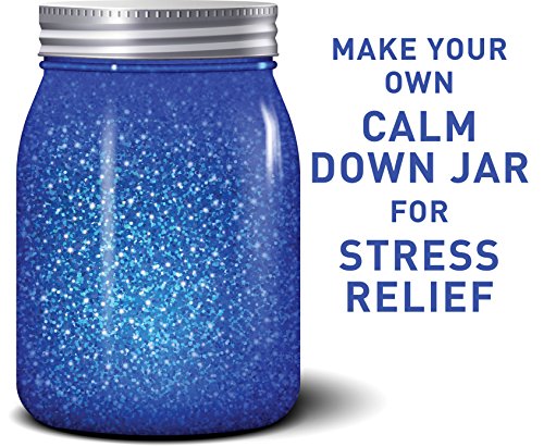 24 Pack Glitter Powder - Brightly Colored Loose Dust - Kids Fine Glitter Pack Shake Jars - Perfect for Holiday Crafting