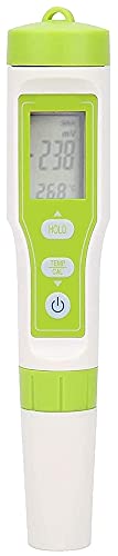 YUESFZ Precise Water Quality Testing Pen Portable PH ORP Conductivity Tester Temperature Meter Water Quality Detector with LED Display Practical Water Quality Detector
