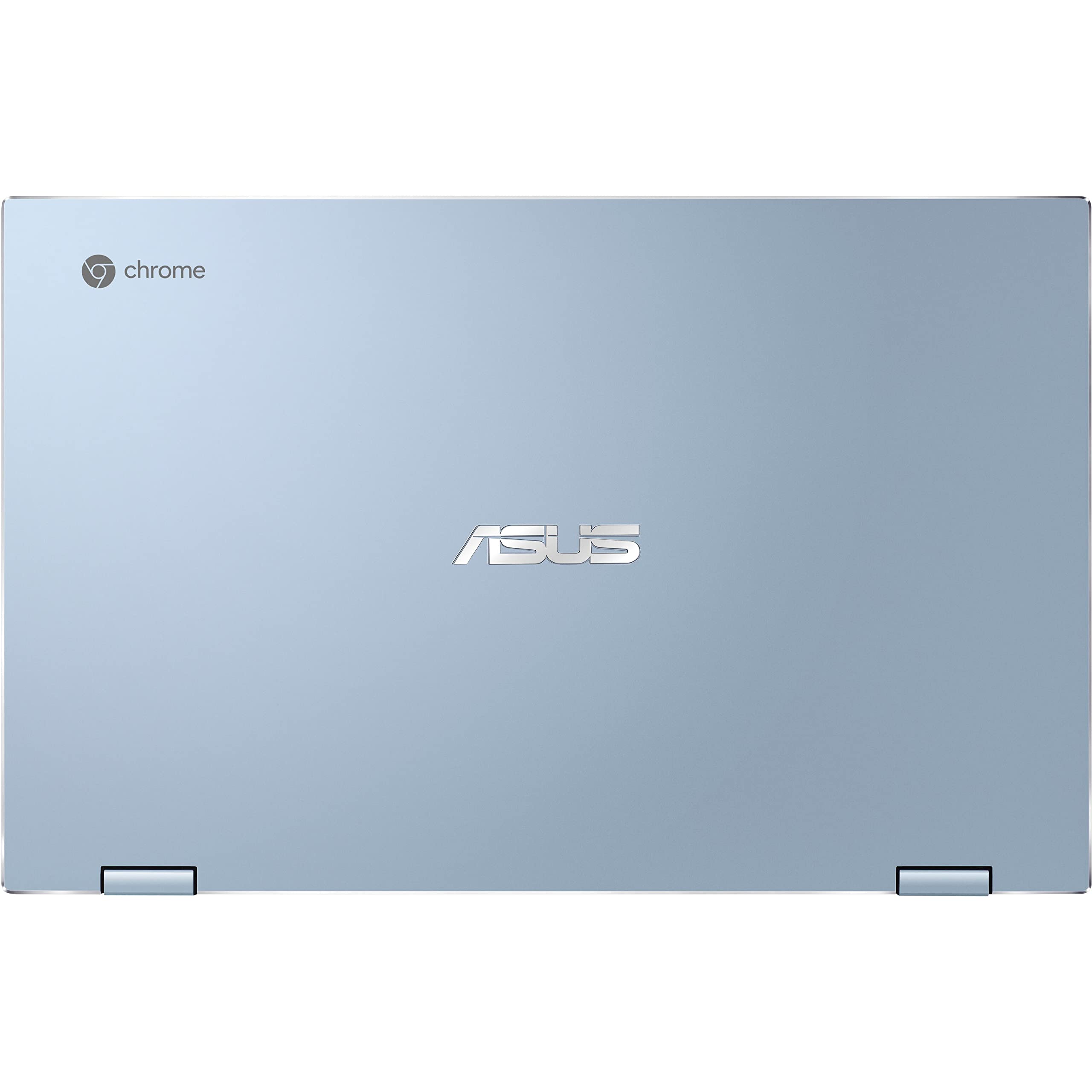 ASUS Chromebook Flip C433 14" FHD Touchscreen 2-in-1 Laptop, Intel Core m3-8100Y up to 3.4GHz, 8GB RAM, 48GB Storage (32GB eMMC + 16GB Flash Drive), 802.11AC WiFi, Backlit Keyboard, Silver, Chrome OS