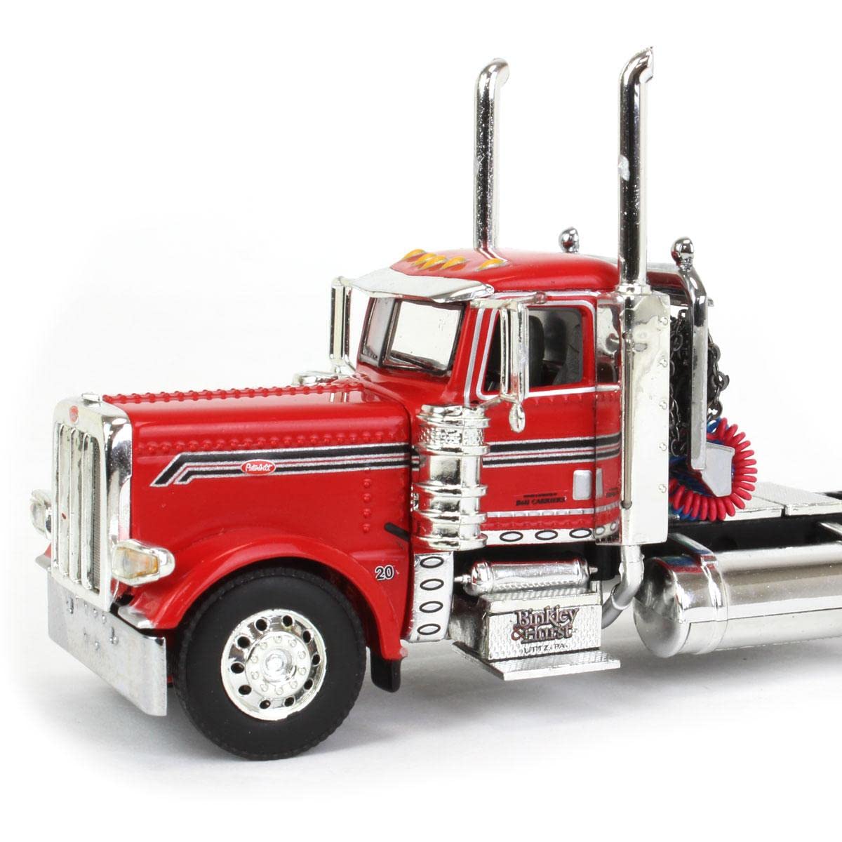 1/64 Peterbilt 389 Day Cab with Headache Rack & Talbert 5553TA Trailer, Binkley & Hurst 60-1446