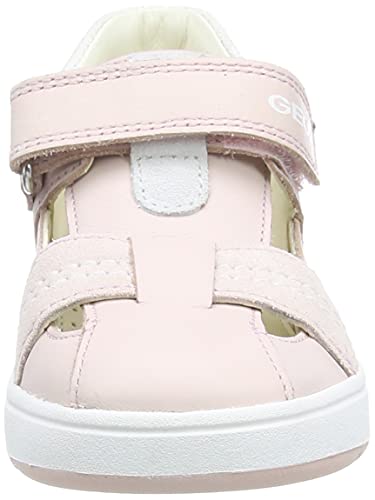 Geox Baby Girl's Biglia 8 (Infant/Toddler) Light Rose/White 21 (US 5.5 Toddler) M