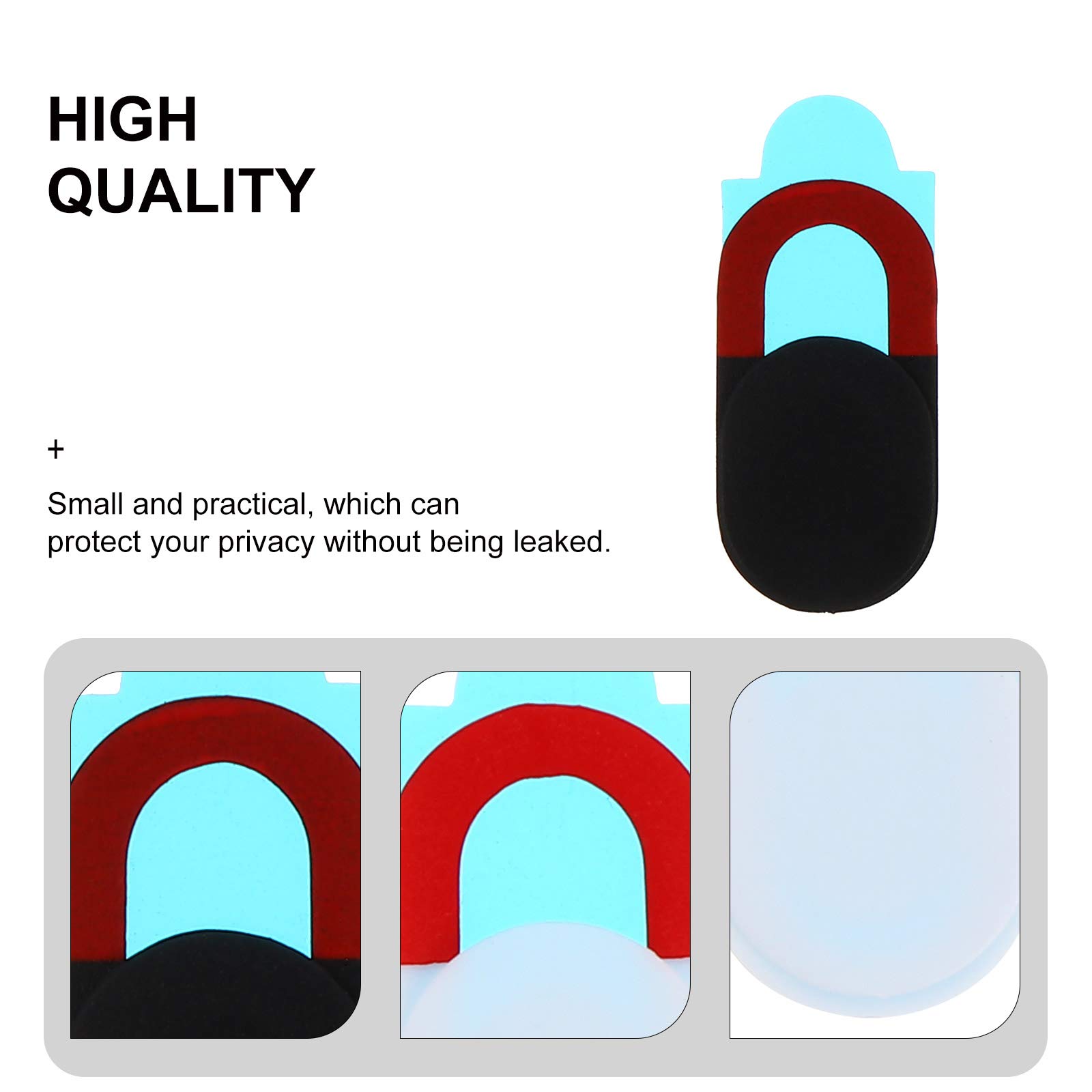 6Pcs Camera Privacy Cover Computers laptops Privacy Blocker Sliding Shield Front Webcam Cover Tablet Laptop Phone Web Camera Cover abs Protective Cover Slider Earth Tones