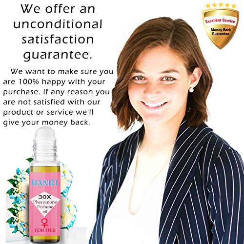 Haniel Pheromone Oil Perfume for Women Fragrances Oils, Feromonas Para Atraer Hombres, Pharamon Perfume for Women, Perfume Con Feromonas Para Mujeres