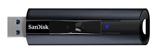 SanDisk Extreme PRO 256GB USB 3.2 Solid State Flash Drive for High Speed Transfer 420MB/s Read Speed - Works with Computers, Laptops (SDCZ880-256G-G46) Bundle with (1) Everything But Stromboli Lanyard