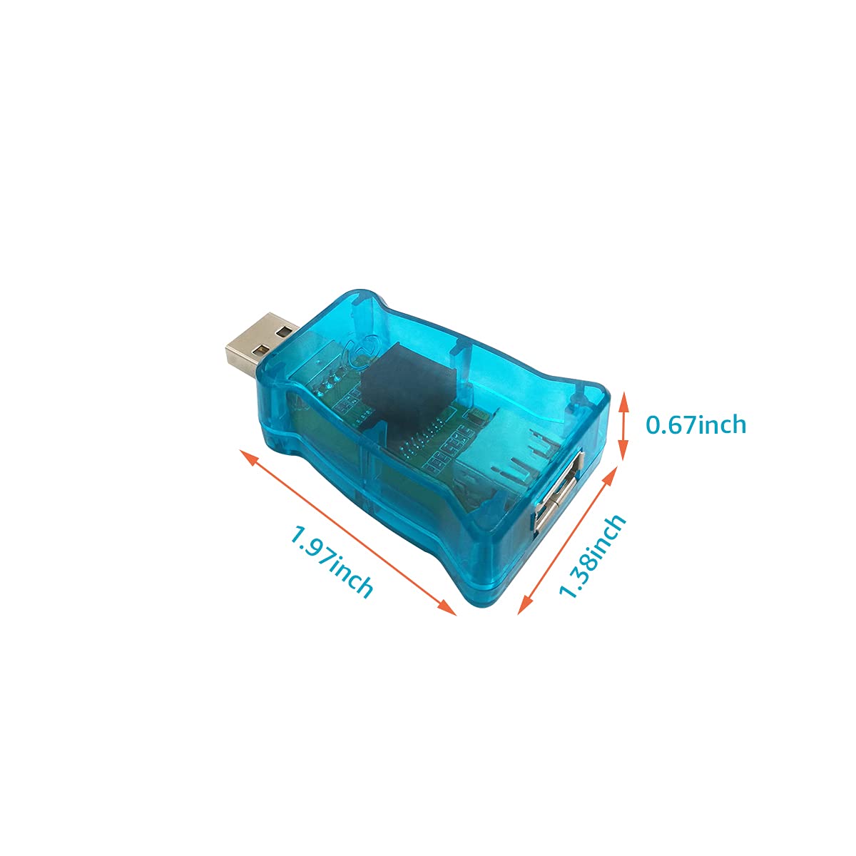 DSD TECH SH-G01A USB Isolator with ADUM3160 Chip 12M