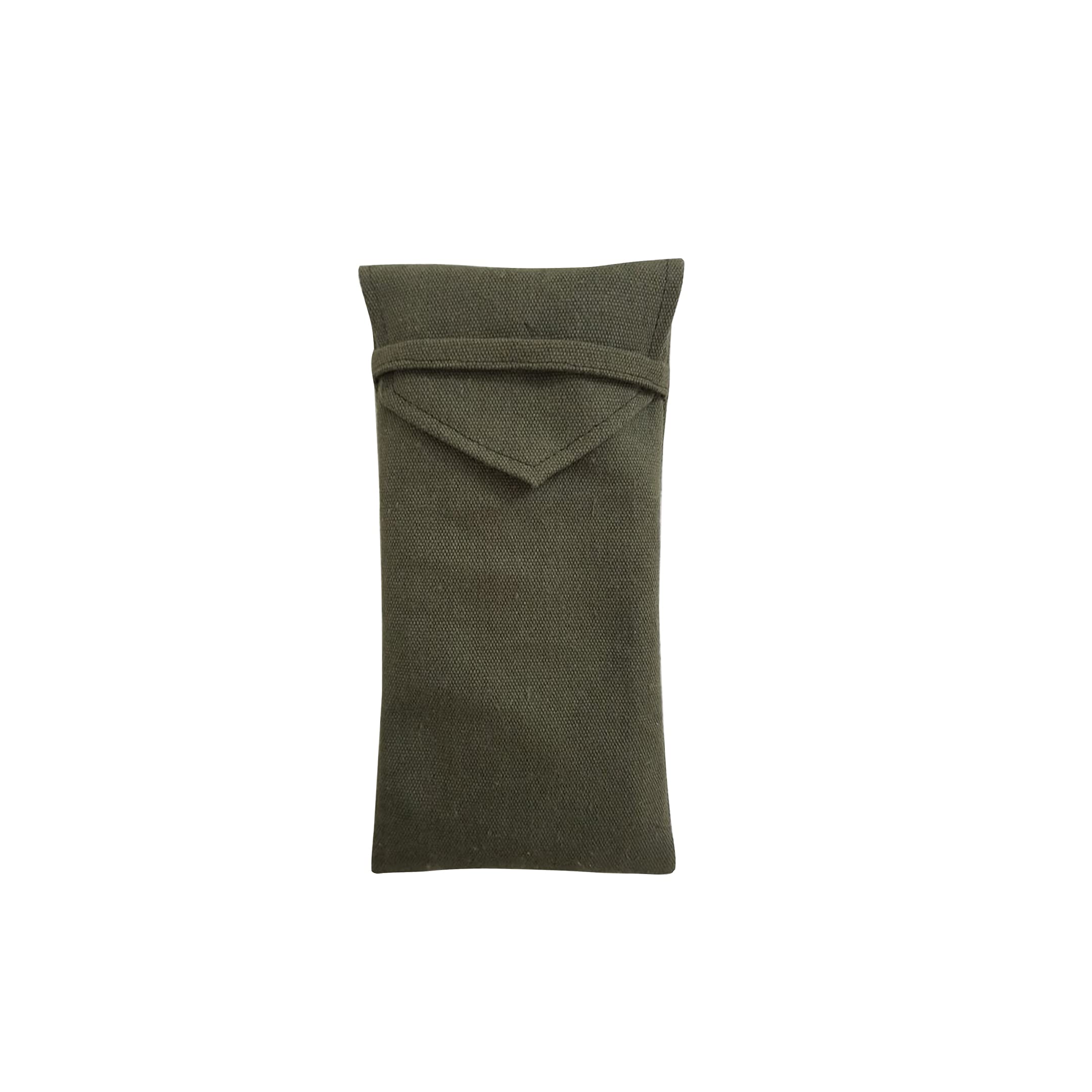 No Tree Was Harmed Set of 4, Bamboo Toothbrushes 2-18cm, 2-16 cm, 4 Bamboo Toothbrush Rectangular Covers and an Olive Cotton Travel Bag and Wrapped in Bamboo Kraft Paper – (4-18cm 4 - Covers 1 Pouch)
