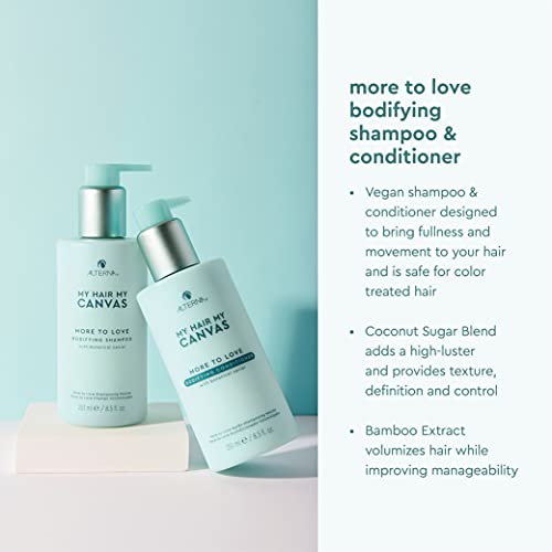 Alterna My Hair My Canvas More to Love Bodifying Vegan Shampoo, 8.5 Fl Oz | Botanical Caviar, Bring Fullness & Movement to Hair | Sulfate Free