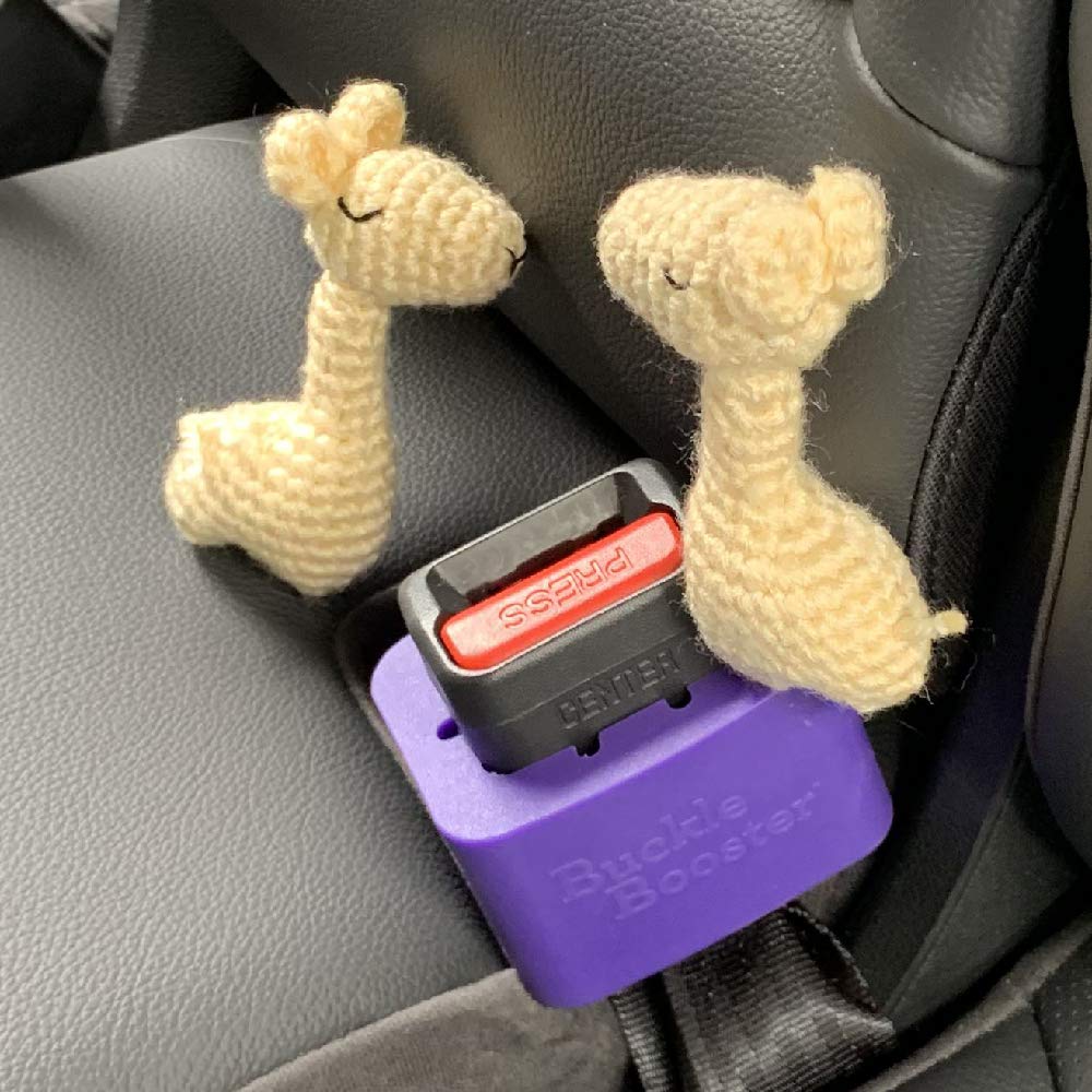 BPA-FREE Buckle Booster, Raises & Stabilizes Your Receptacle - Fasten Your Back Car Seat Belt Quickly & Easily (6)