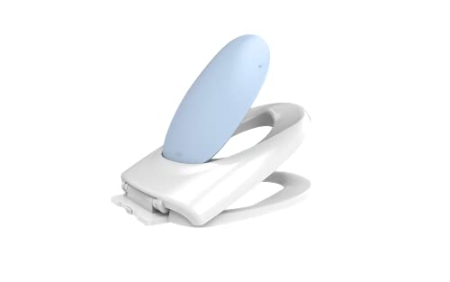 DURI 3.0 Toilet Seat with Built in Potty Training Seat, Slow-Close, Toilet Training Potty Seat, Removable (Sky)