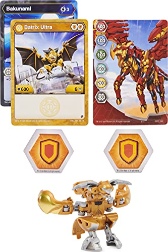 Bakugan Ultra, Batrix, 3-inch Tall Armored Alliance Collectible Action Figure and Trading Card