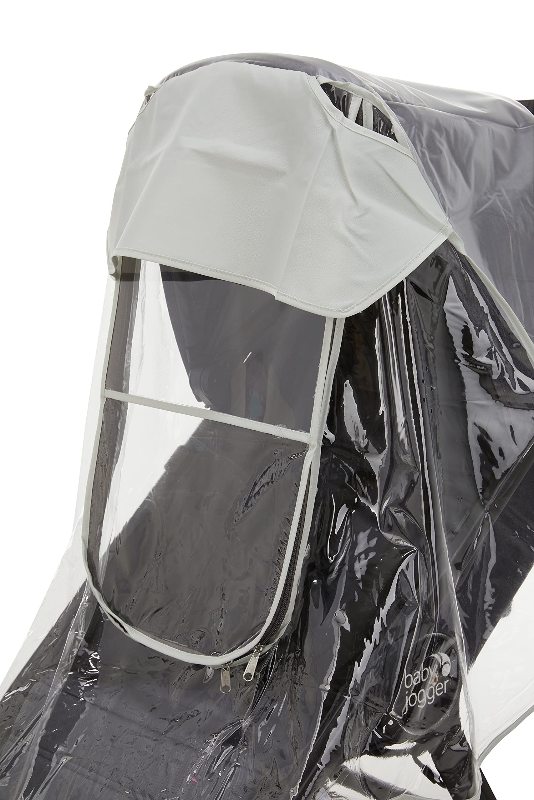 First Essentials Stroller Rain Cover Universal, Baby Travel Weather Shield, Windproof Waterproof, Protect from Dust Snow (Clear)