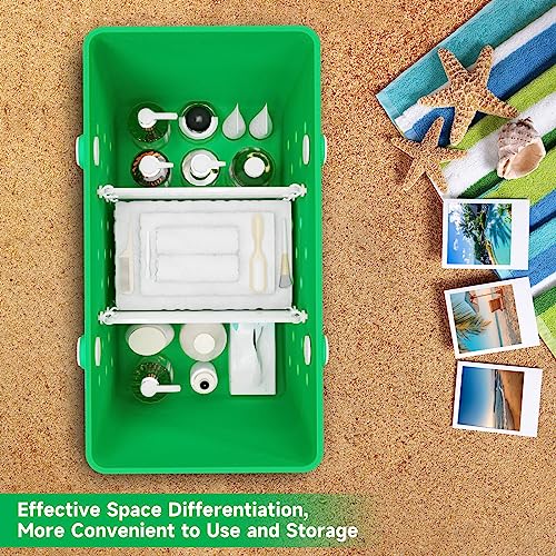 2PCS Divider Tray for Bogg Bag Accessories for Bogg Bags Compatible with BOGG Bag Original X Large Organizing Bags and Divide Space with Bogg Bag Accessories Inserts (White)