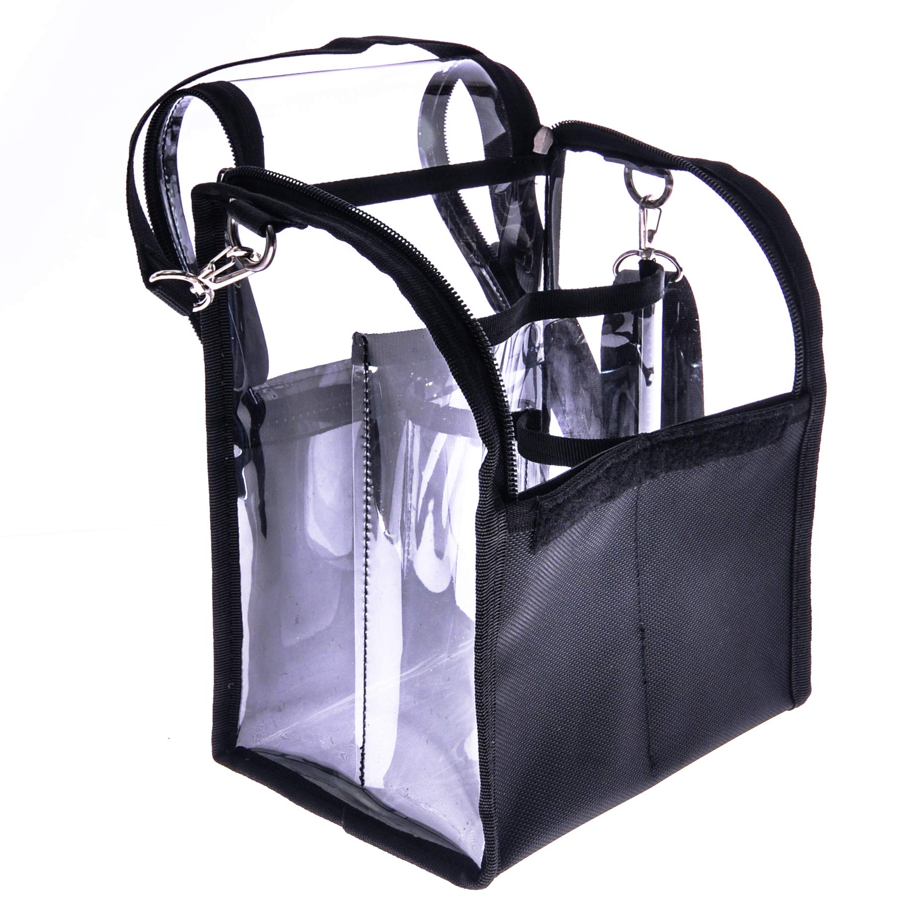 Jula Vance Trave Medium Makeup Brush Buddy Makeup Brush Holder Bag Cosmetic Kits Beauty Accessories Storage Organizer Bag with 4 Dividers & Shoulder Straps