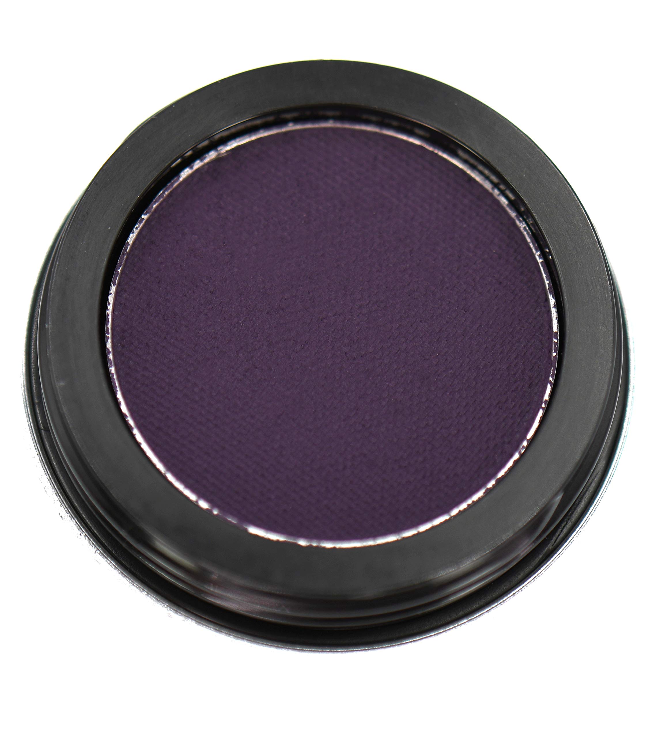 Pure Ziva Matte Violet Eggplant Satin Lavender Deep Purple Cake Eyeliner & Pressed Eyeshadow, Water Activated Powder; Gluten & Cruelty Free