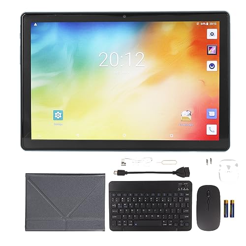 10.1 Inch Tablet Game, 8MP 20MP Dual Lens Touch Screen Tablet for Android 12.0 Full HD 1920x1200 US Plug 100β240V for Daily Entertainment (#1)