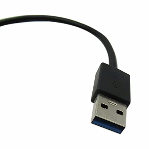 USB 3.0 Hub 4-Port Adapter Charger Data Super Speed for PC Mac Laptop Desktop