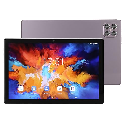 10.1 Inch Tablet, Business Tablet Front 8MP Rear 20MP 2 in 1 12GB 256GB 4G LTE 8 Core CPU with Keyboard for Travel for Android 11.0 (#3)