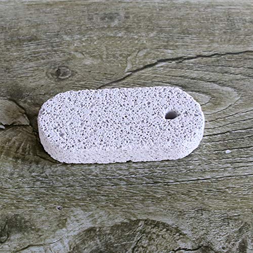 Toukeroue Hamster Chew Stones, 6 Pack Natural Volcano Lava Block Hamster Teeth Grinding Stones, Small Animal Teeth Molar Grinding Toys for Guinea Pig Hamster Rabbit Chinchilla Bird Parrot