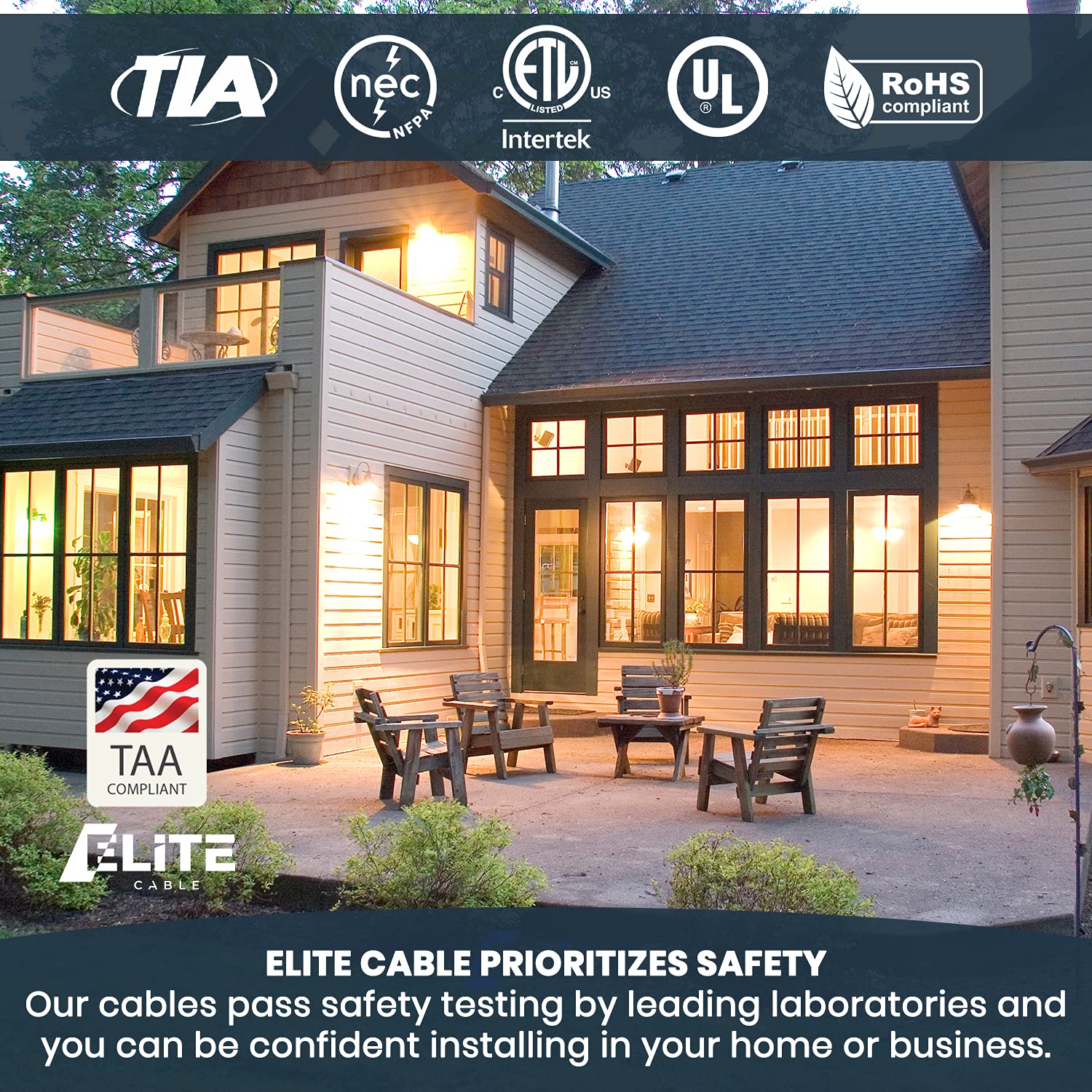 Elite Cat6 Stranded 28AWG (cm Rated) - Ultra Slim Ethernet, 1000ft, Unshielded Twisted Pair (UTP), Pure Stranded Copper, UL Listed, Ultra Flexible, Reel, Blue | Create Custom Patch Cables