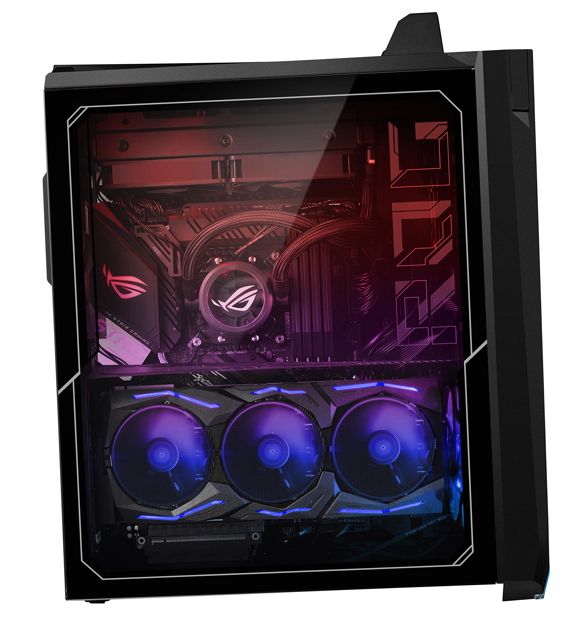 ASUS ROG Strix G35CZ Gaming Desktop PC, GeForce RTX 3080, Factory Overclocked Intel Core i9-10900KF, 32GB DDR4 RAM, 1TB PCIe SSD + 1TB HDD, Dual Hot-Swap SSD Bays, Windows 10 Professional, G35CZ-XH988