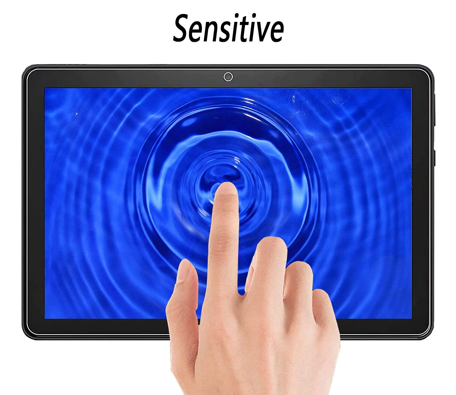 Macoku [2-Pack] Screen Protector for All New HD 10 2021 Release(11th Gen Tablet) Latest Model 1080P 10.1" Bubble-Free Tempered Glass, Full HD, 9H Hardness, Easy to Install