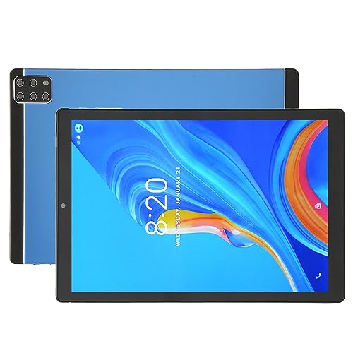 10.1 Inch Tablet PC, 2MP 5MP 100‑240V 10-Core CPU Full HD Tablet, Working for Android 12 (US Plug)
