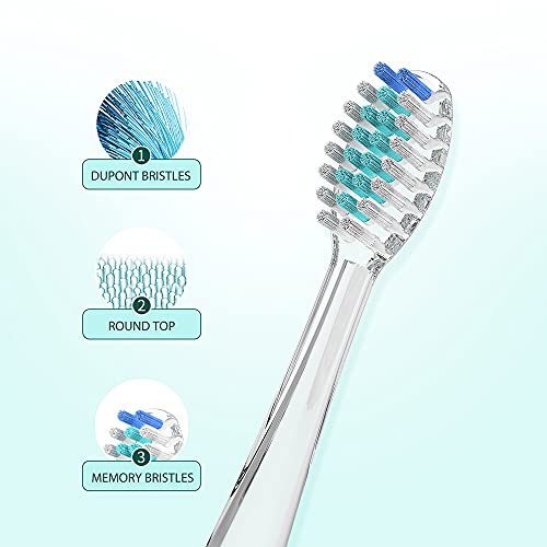 Kids Electric Toothbrushes,Sonic Battery Powered Tooth Brush with Smart Timer,Waterproof Deep Clean for Children and Toddlers Age 3+,Travel with 3 Soft Brush Heads,Cute Colorful LED Light (Green)