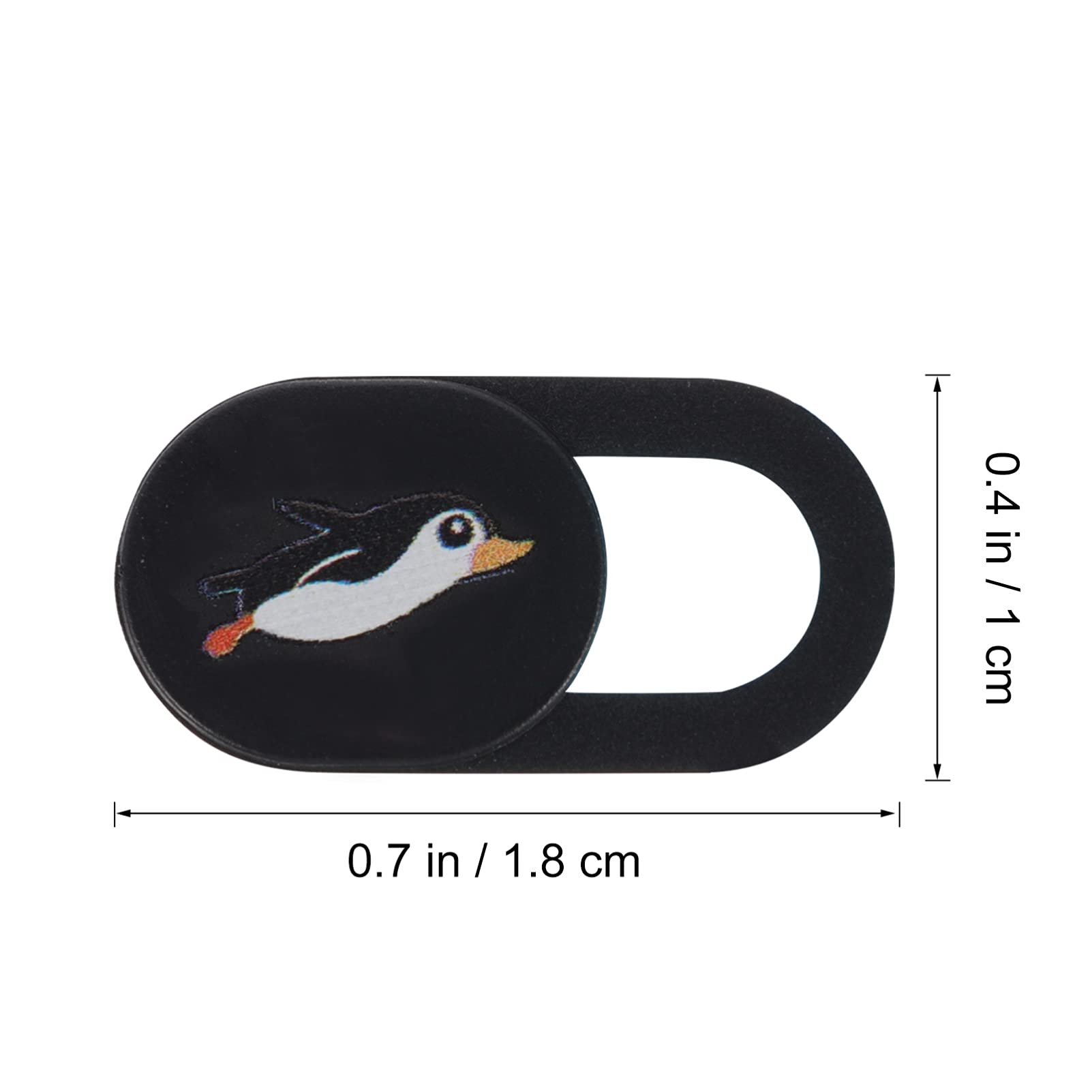 SOLUSTRE 3pcs Camera Privacy Cover Webcam Covers Webcam Cover Slide Phone Webcam Cover Computer Webcam Cover Protects Your Privacy Online Webcam Privacy Cover Abs Personality Slide Rail