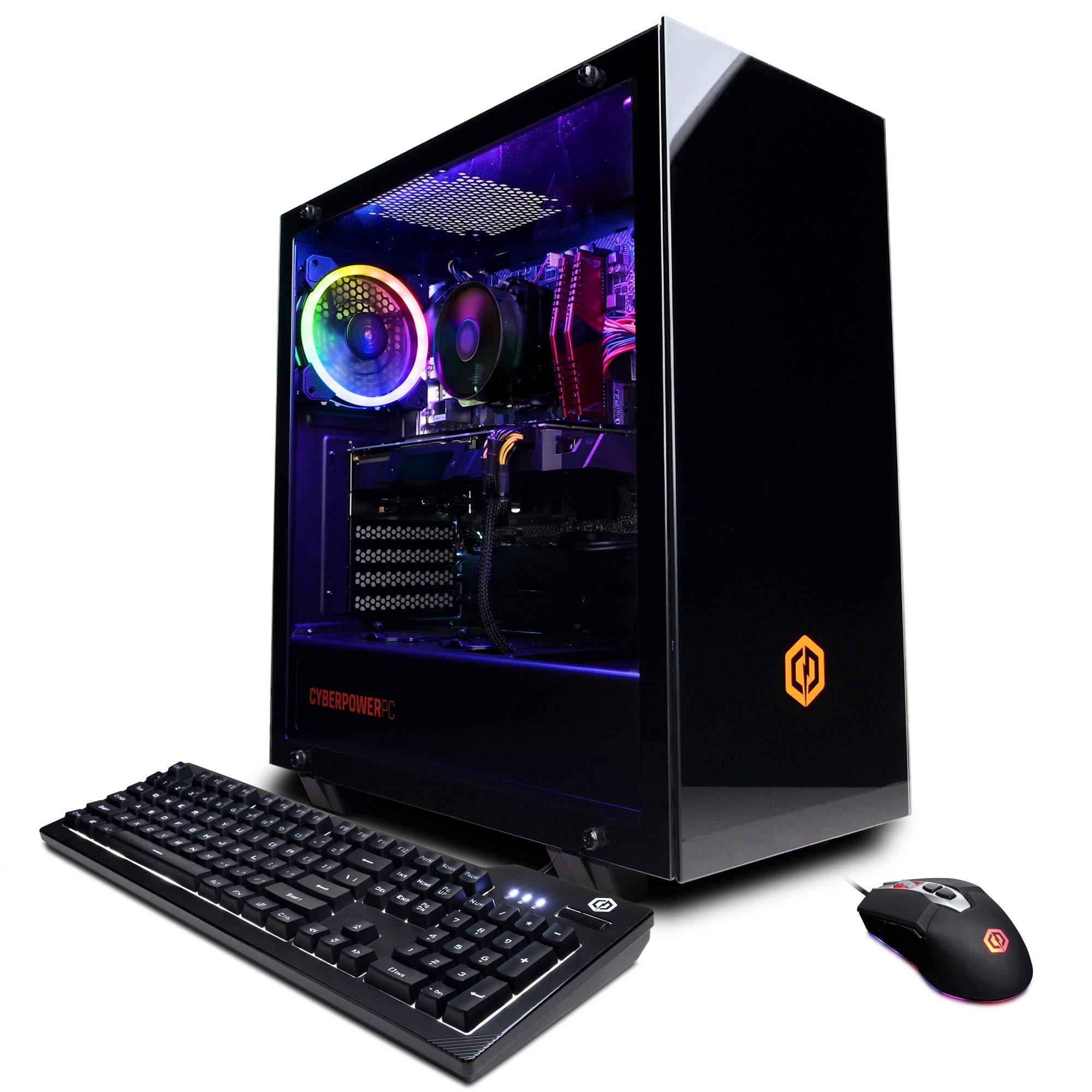 CyberpowerPC Gamer Master Gaming PC, AMD Ryzen 7 3700X 3.6GHz, GeForce RTX 3060 12GB, 16GB DDR4, 1TB NVMe SSD, WiFi Ready & Win 10 Home (GMA1394A5)
