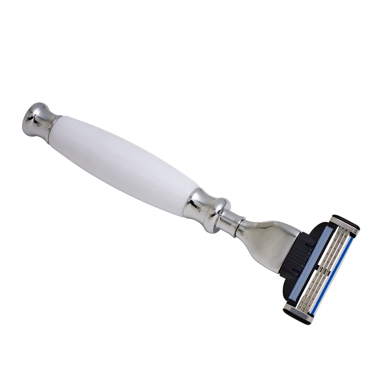 Union Razors SS2RZ Razor with White Wood Handle