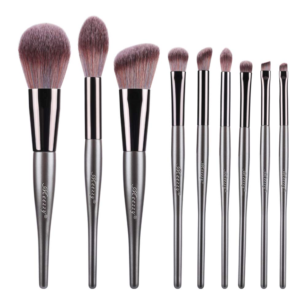 EVRCHGIEA Makeup Brushes Set, Professional Premium Synthetic Powder Foundation Blending Eye Shadow Blush Concealers Face Makeup Brush Kit
