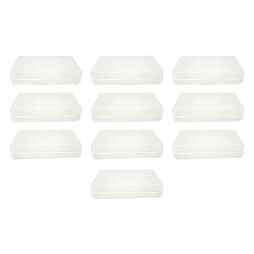10 Clear Plastic Cartridge Cases for Nintendo Game Boy Advance GBA games dust covers