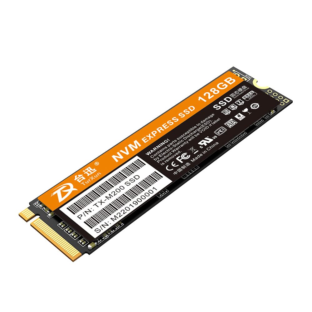 XMYA M.2 NVMe Internal 128GB SSD Solid State Drive, Up to 560 MB/s