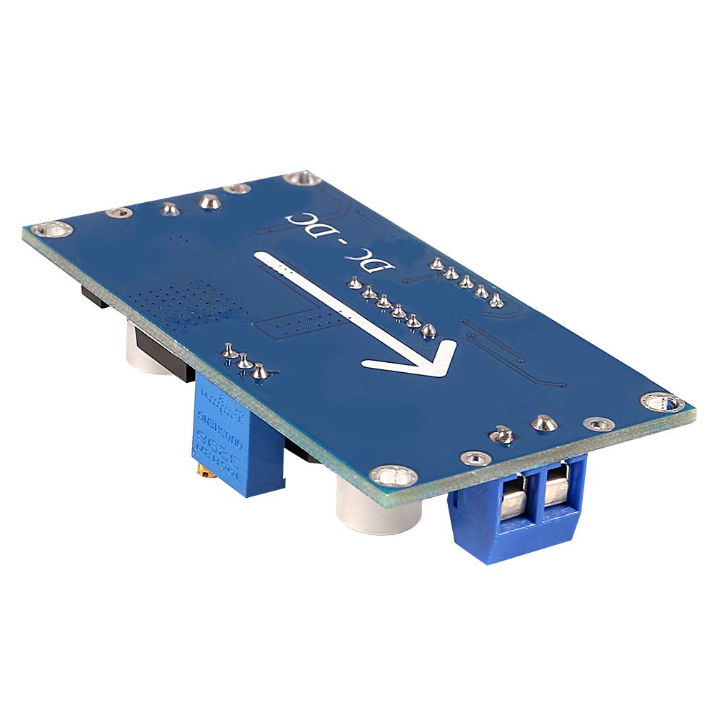 ALMOCN 2PCS LM2596S Buck Converter Step-Down Power Module DC to DC 4.0-40V to 1.25-37V Voltage Regulator with LED Voltmeter Digital Display