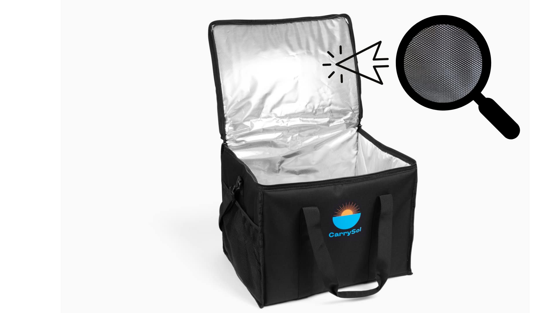 CarrySol Premium Insulated Food Delivery Bag