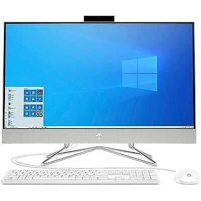 HP Pavilion 27 Touch Desktop 8TB SSD 64GB RAM Win 10 PRO (AMD Ryzen Processor w Four Cores and Max Boost 3.70GHz, 64 GB RAM, 8 TB SSD, 27-inch FullHD Touchscreen, Win 10 PRO) PC Computer All-in-One