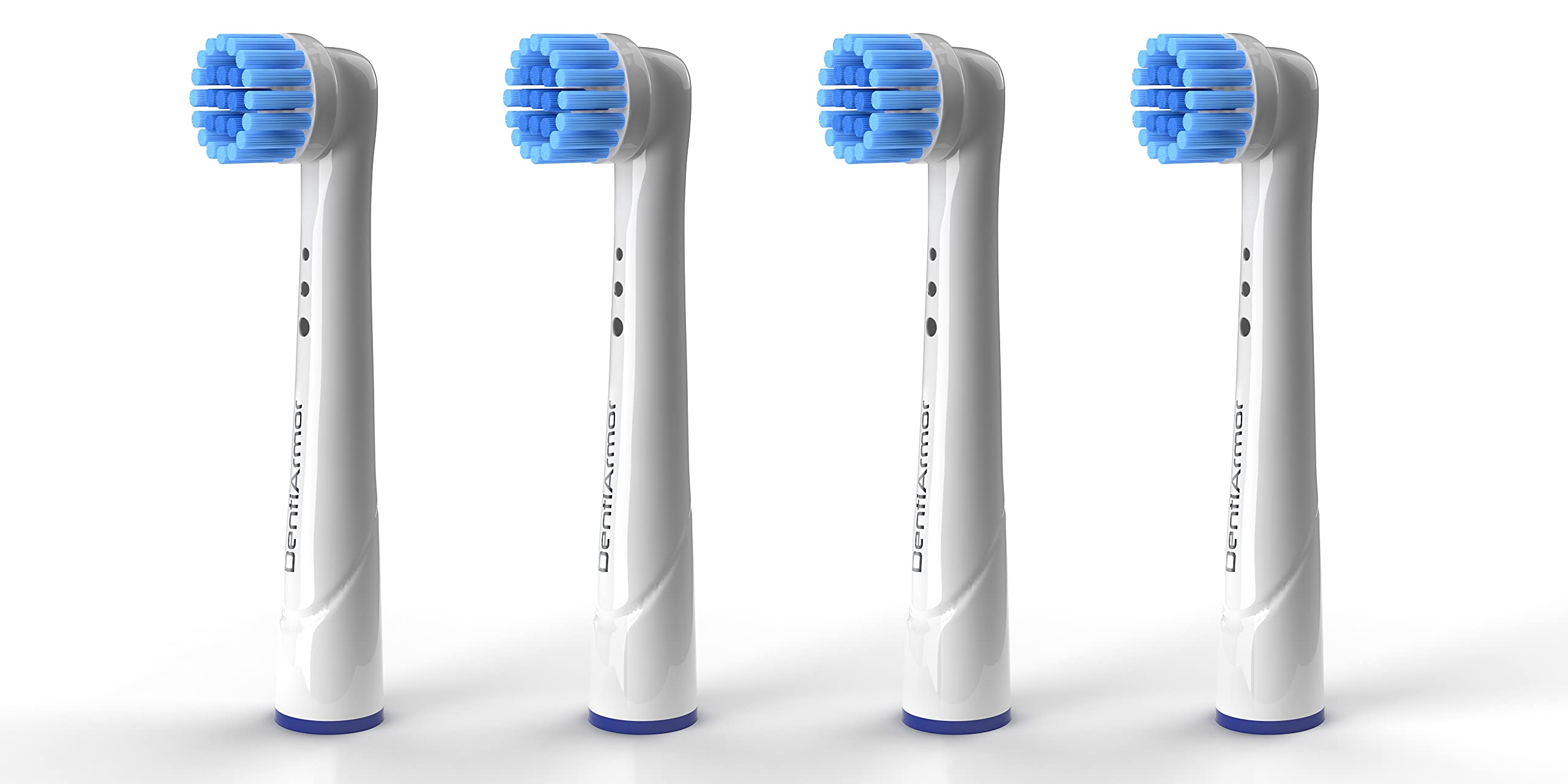 DentiArmor Sensitive Armor Toothbrush Heads – 4-Pcs Pack Electric Toothbrush Heads Compatible with Oral-B, Braun – Extra-Soft Bristles Ideal for Sensitive and Inflamed Areas