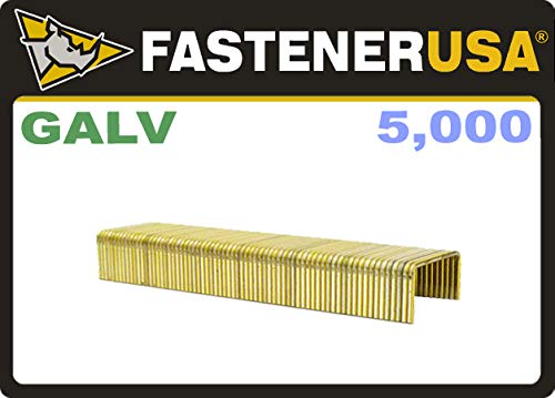 5/8" Leg x 1" Crown 16GA GALV P10 Staples 5,000ct | P10J
