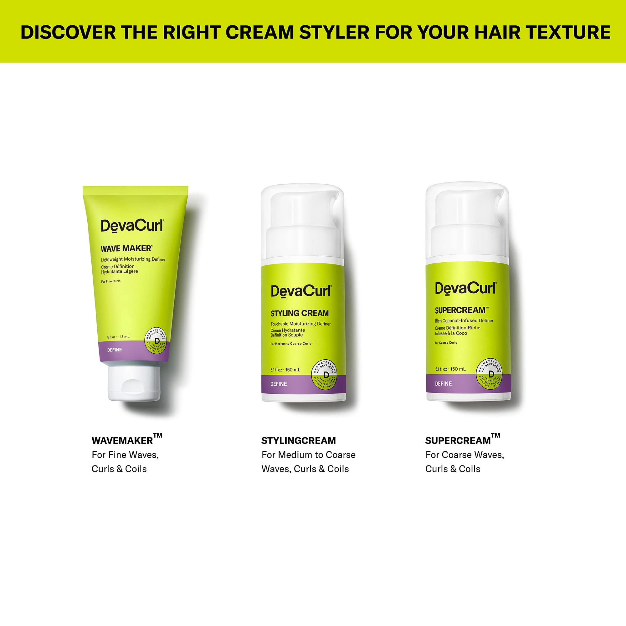 DevaCurl SuperCream Rich Coconut-Infused Definer, 3 fl. Oz