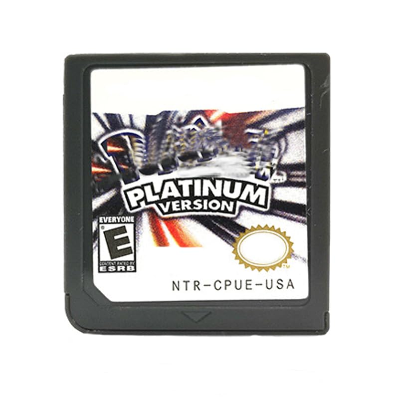 1 Piece for Pokeman Series Game Cards (Platinum Version),Third Party Cards Compatible with NDS/NDSI/NDSL/3DS