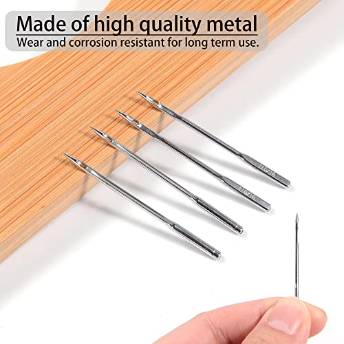 120Pcs Sewing Machine Needles Set Universal Standard Needle for Singer, Brother, Janome, Varmax, Home Sewing Machines Needles in Size HAX1 65/9, 75/11, 80/12, 90/14, 100/16, 110/18